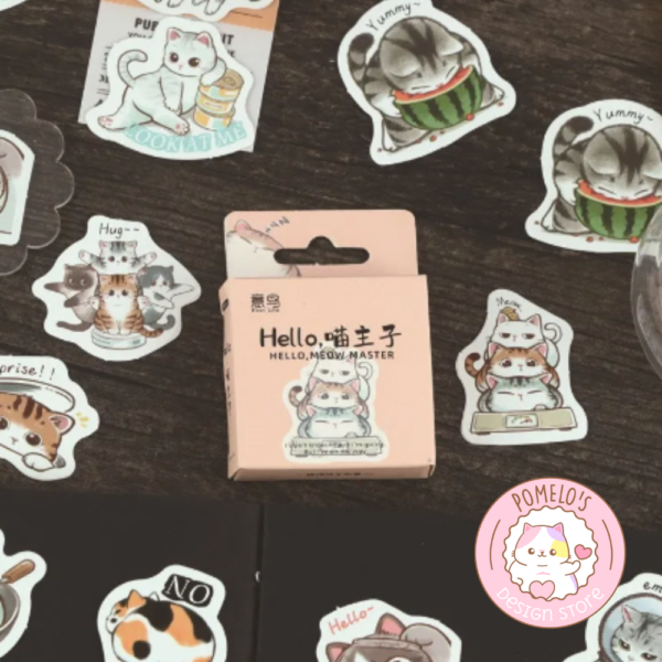 Stickers Gatitos Tiernos – Pomelo's