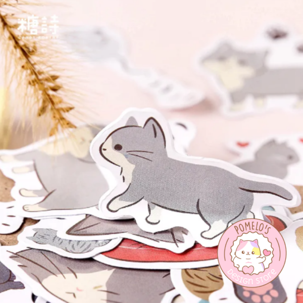 Stickers Gatitos Tiernos – Pomelo's